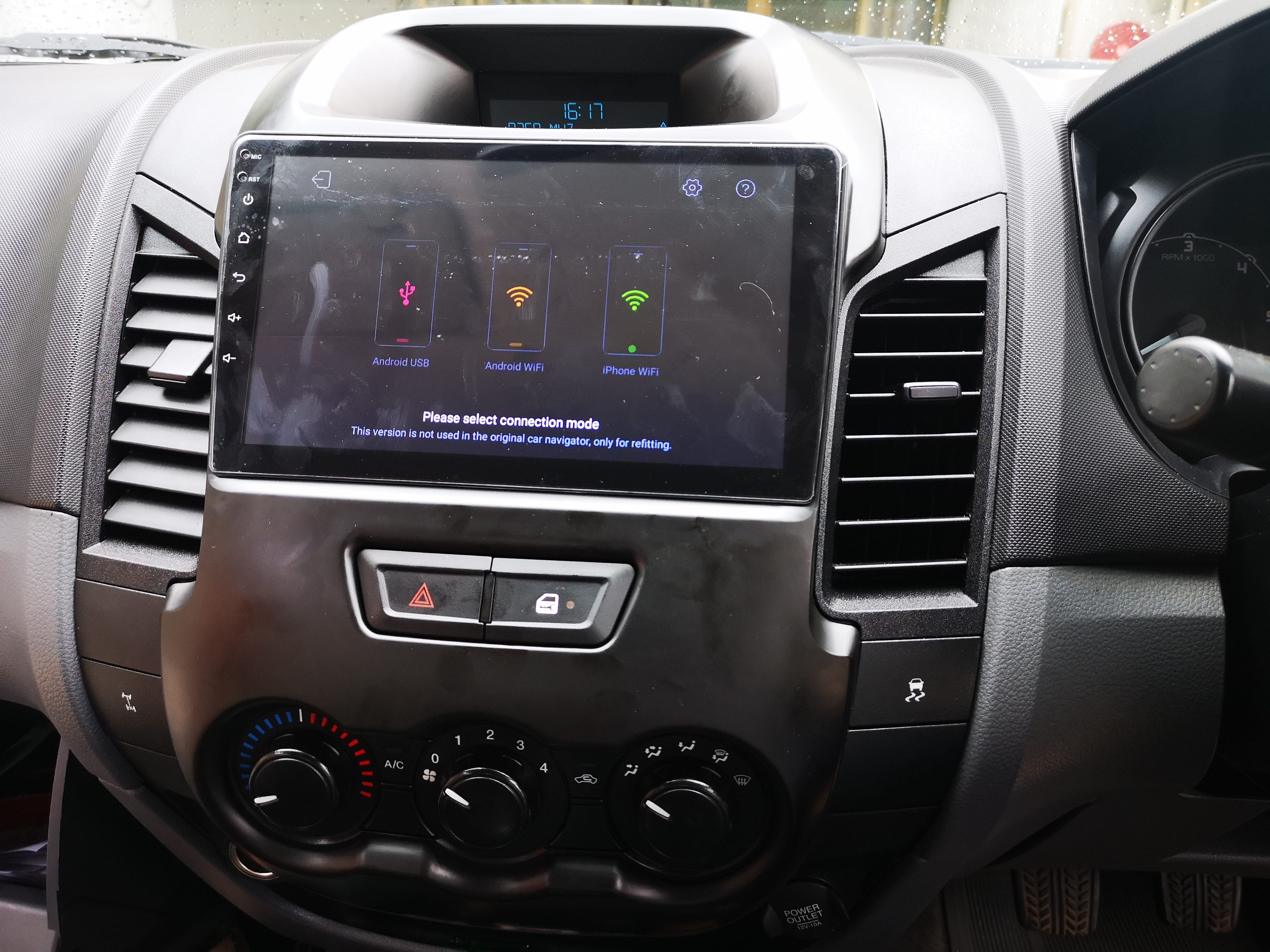 9 Inch Full Touch Ford Ranger T6 Android GPS Navigation Bluetooth Radio ...